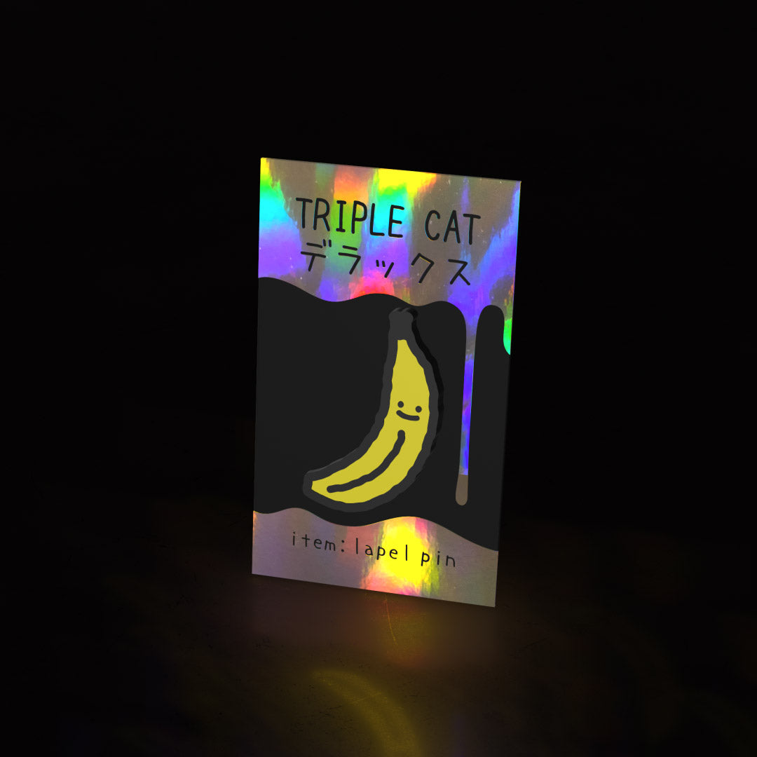 banana boi (pin) – triple cat deluxe