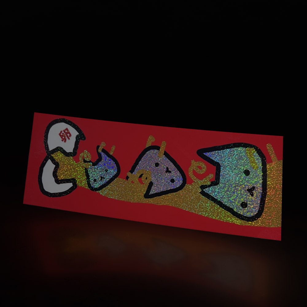 (invisible) triple cat yolk (sticker) – triple cat deluxe