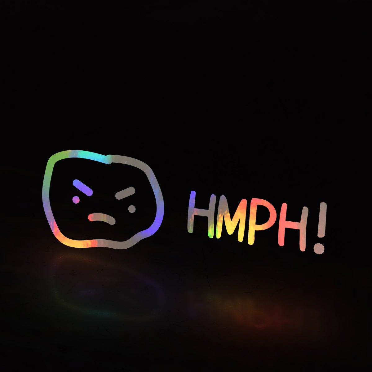 hmph! (decal) – triple cat deluxe