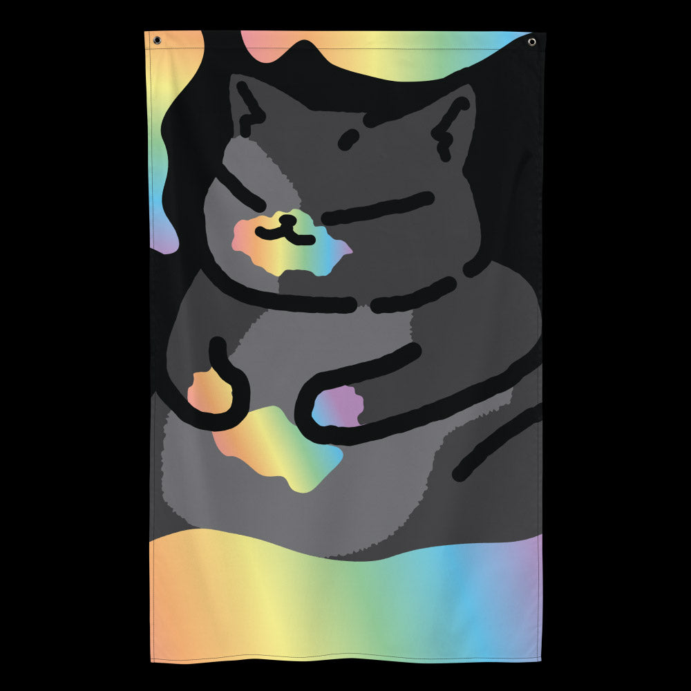 Rainbow Poof Poof Doof Bandana Orange – Rude Rainbow