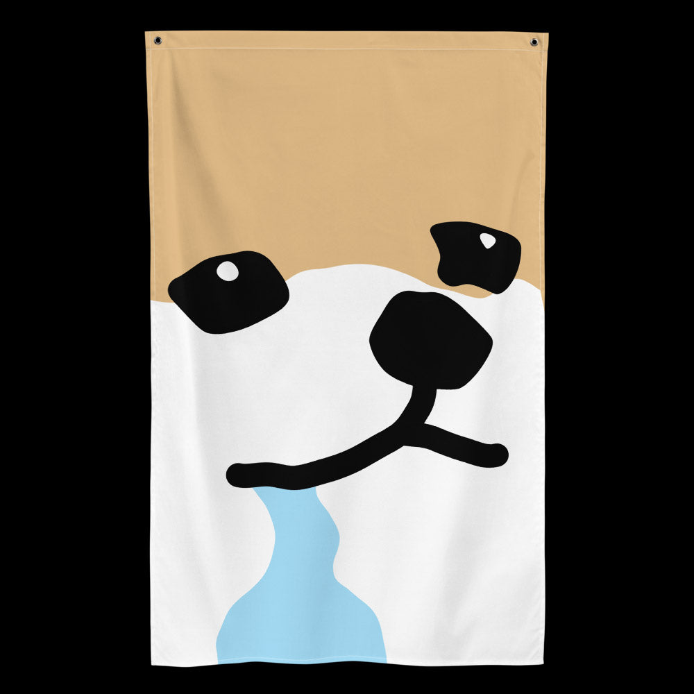 drool boi shiba (flag) ~ made to order – triple cat deluxe